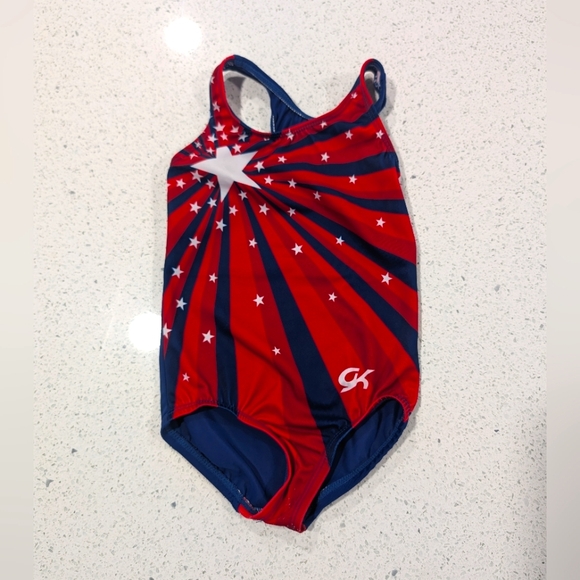 GK | Costumes | Patriotic Tiny Toddler Gk Elite Gymnastics Dance Baby ...